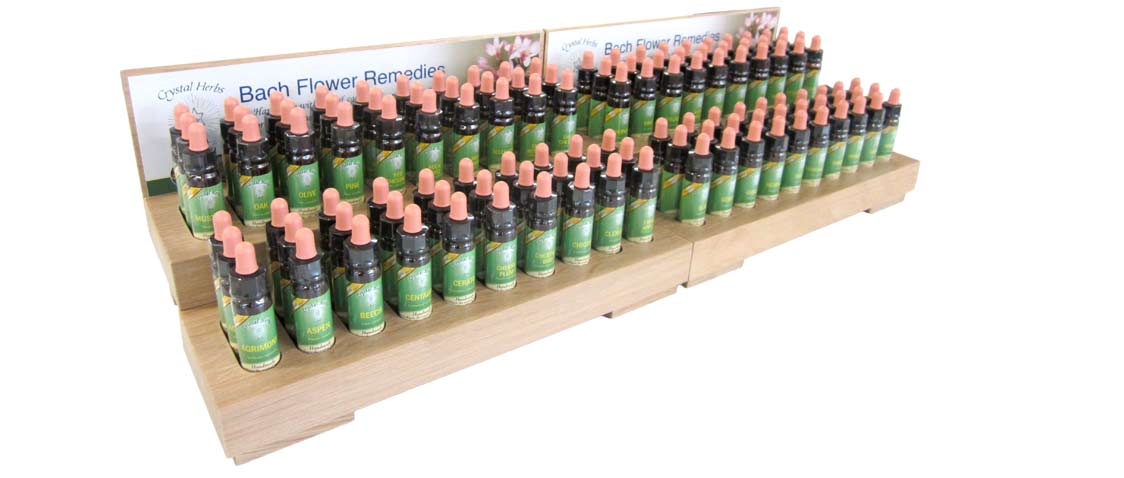 New Flower Essence Display Stands | Flower Essence Blog